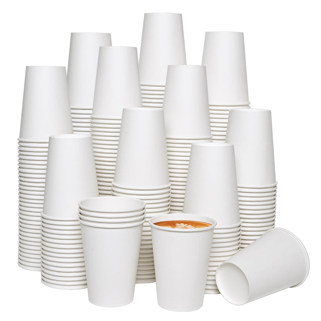 Grab Multiple Sizes White Paper Cups - Perfect for Coffee & Parties ...